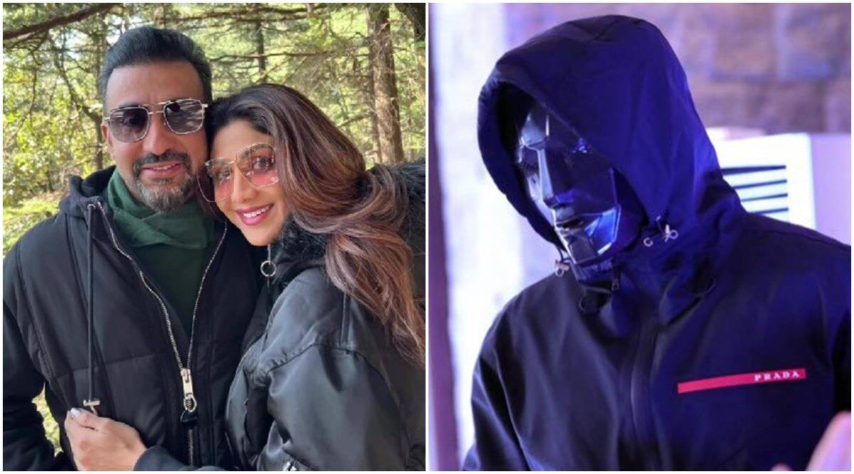 Heres Why Shilpa Shettys Husband Raj Kundra Hides His Face Behind Masks
