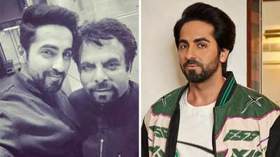 Ayushmann Khurrana, Aparshakti perform last rite of father