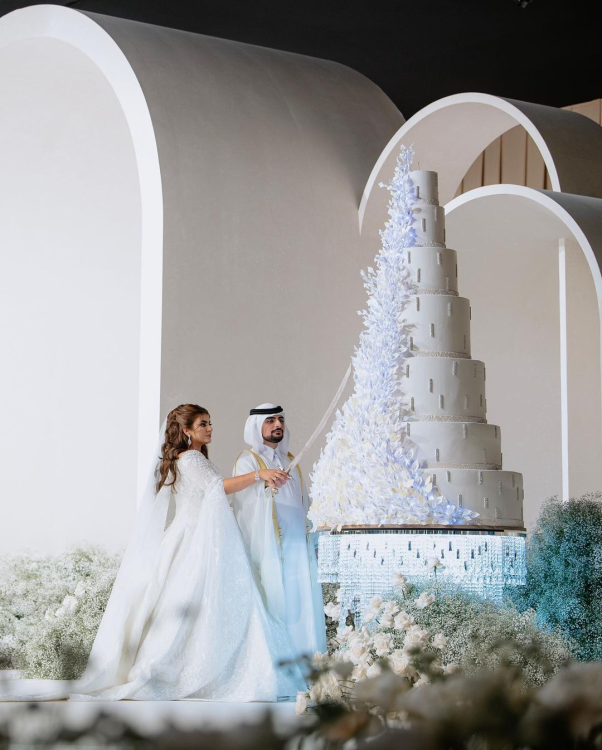 Dubai princess Sheikha Mahra celebrates marriage in an opulent UAE ...