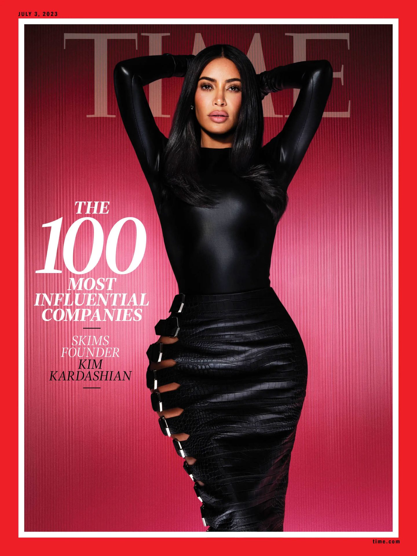 Kim Kardashian honoured at the famous TIME100