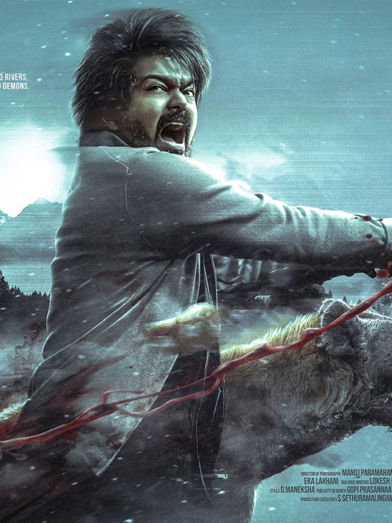 Thalapathy Vijay's gangster drama Leo unveils exciting first look ...