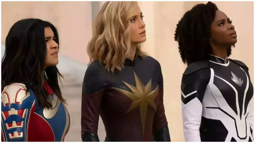 The Marvels trailer: Captain Marvel joins 2 Marvel superhero sisters to ...