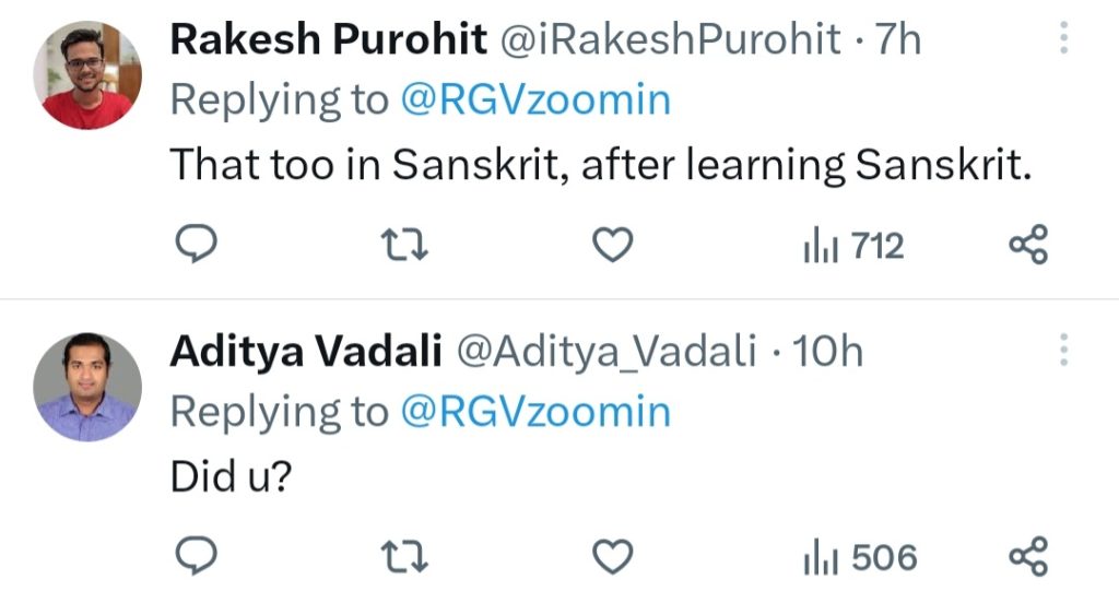 Ram Gopal Varmas One Tweet On Oppenheimers Bhagavad Gita Controversy