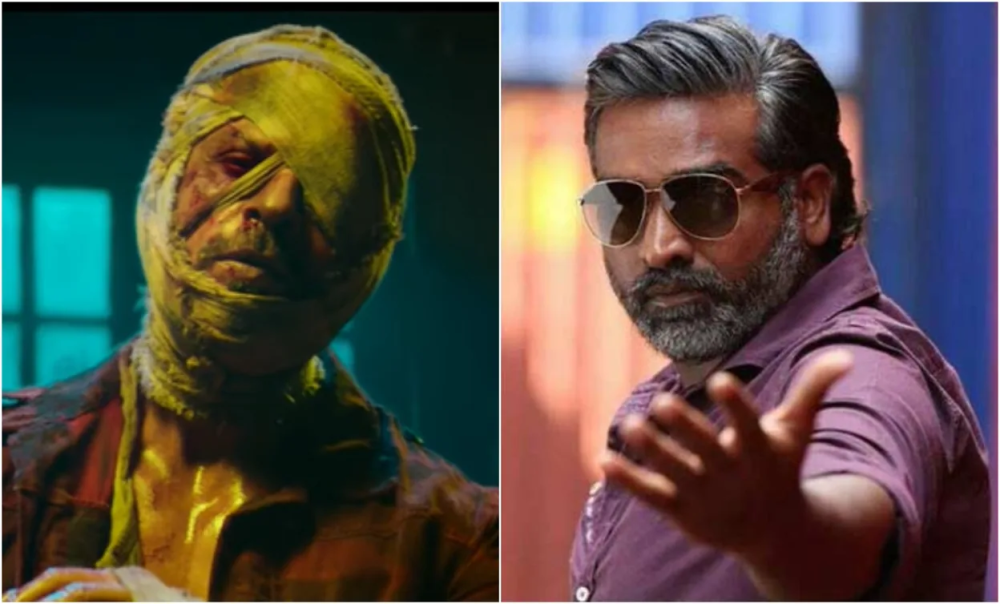 Jawan: Vijay Sethupathi's intense look from the film unveiled - see here - Masala.com