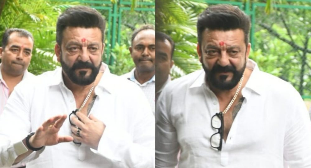 Sanjay Dutt nails the "Vaastav" look for his 64th birthday as he greets ...
