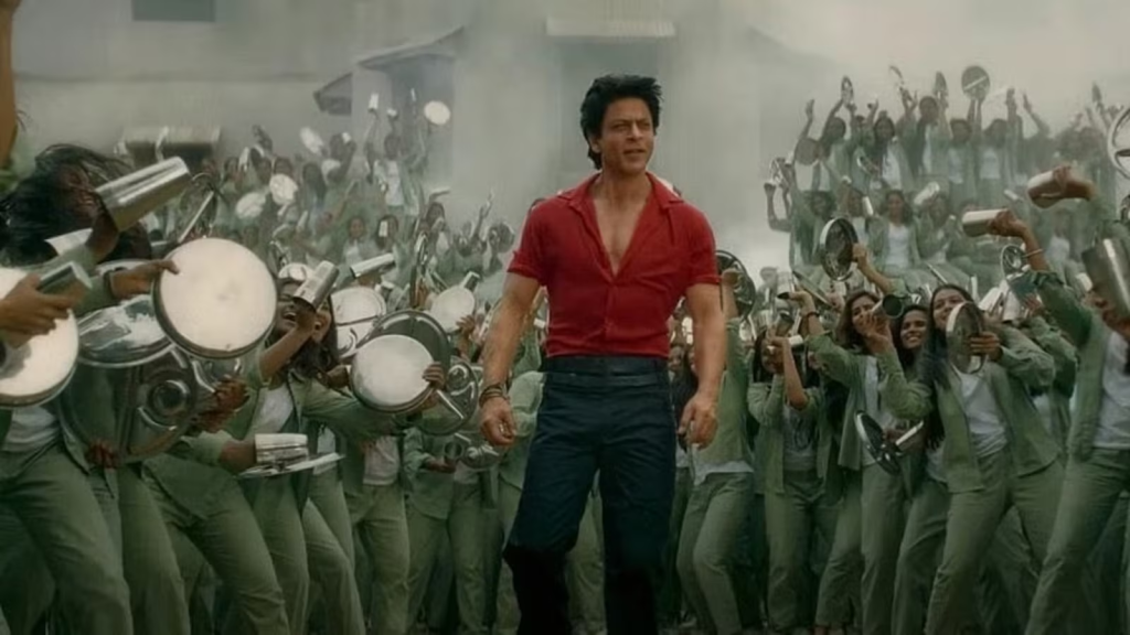 Zinda Banda: Shah Rukh Khan shakes a leg with girl gang in Jawan's first song - Watch - Masala.com