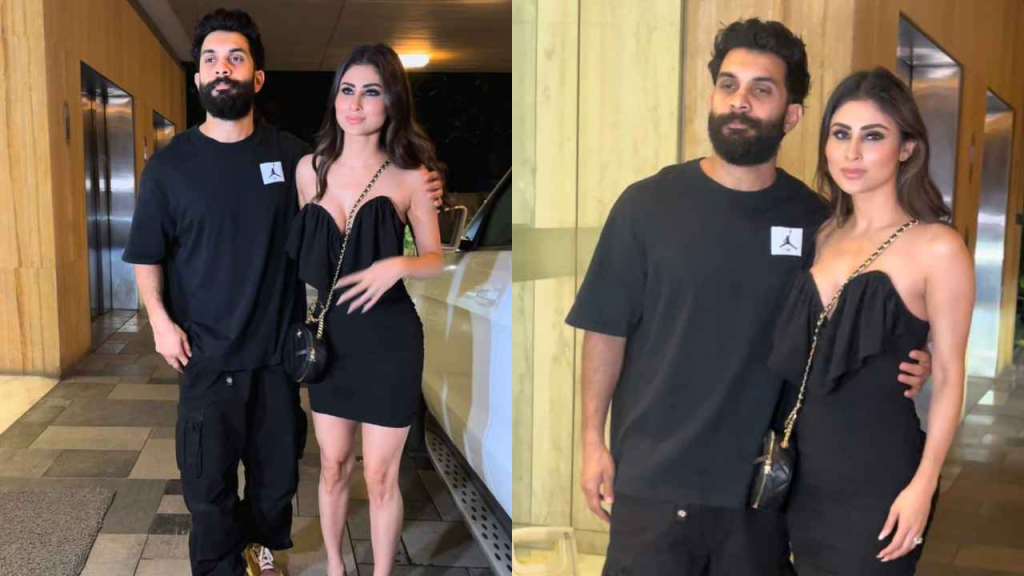 Mouni Roy makes a bold fashion statement in black mini dress - Get the ... Mouni Roy makes a bold fashion statement in black mini dress - Get the ...