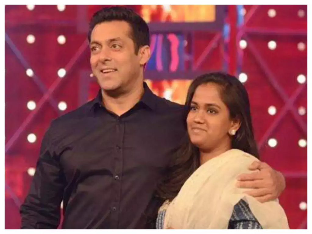 Salman Khan shares old picture with Arpita Khan on her birthday - See Pic Here - Masala.com