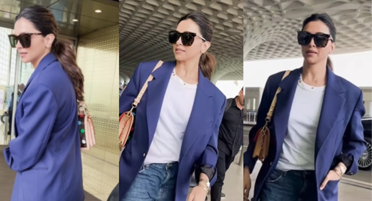 Deepika Padukone: WATCH: Deepika Padukone effortlessly combines class ...