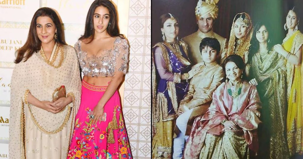 Saif and Kareena's wedding: Did you know Amrita Singh dolled up Sara Ali Khan? - Masala.com