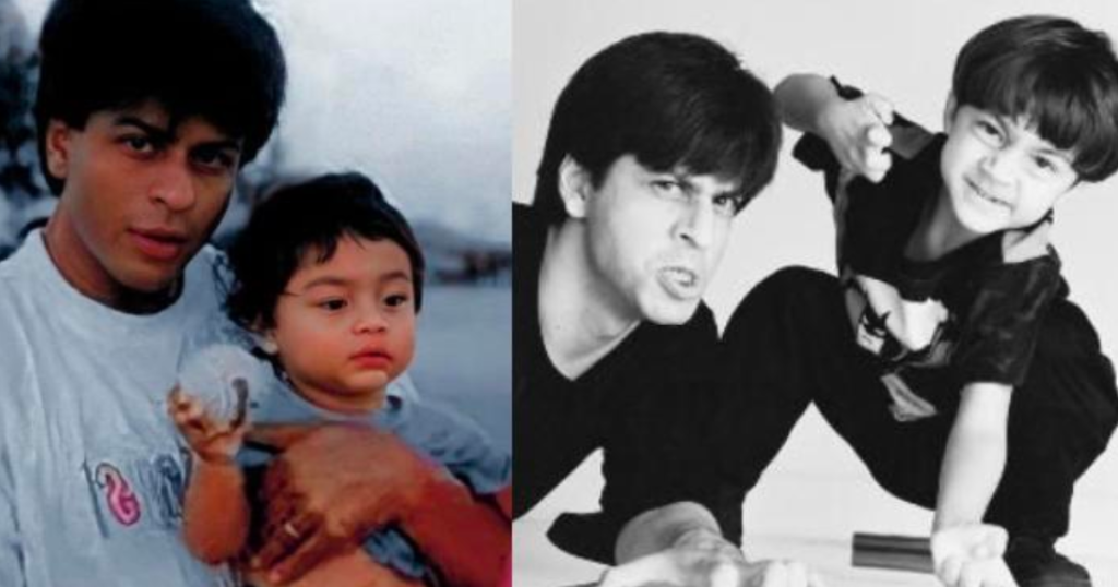 Shah Rukh Khan and his famous kids: Here are their unseen childhood pictures - Masala.com