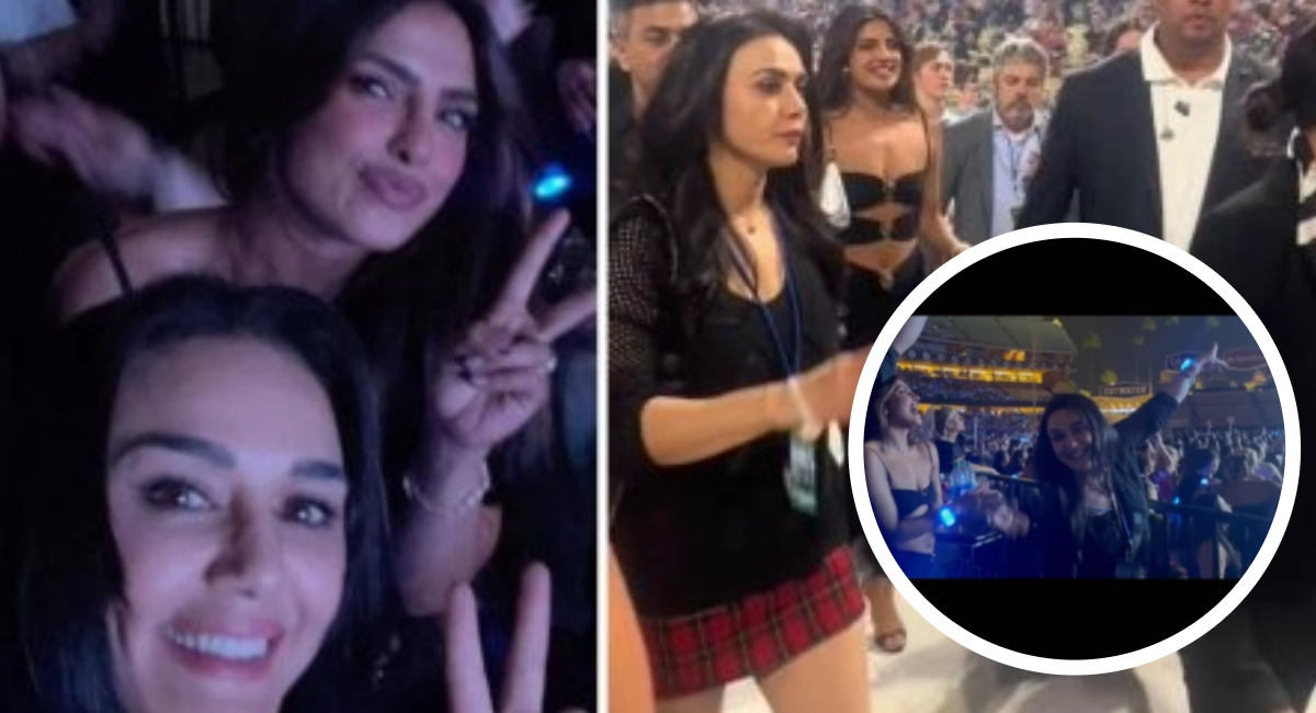 WATCH: Preity Zinta and Priyanka Chopra PARTY IT UP at the Jonas ...