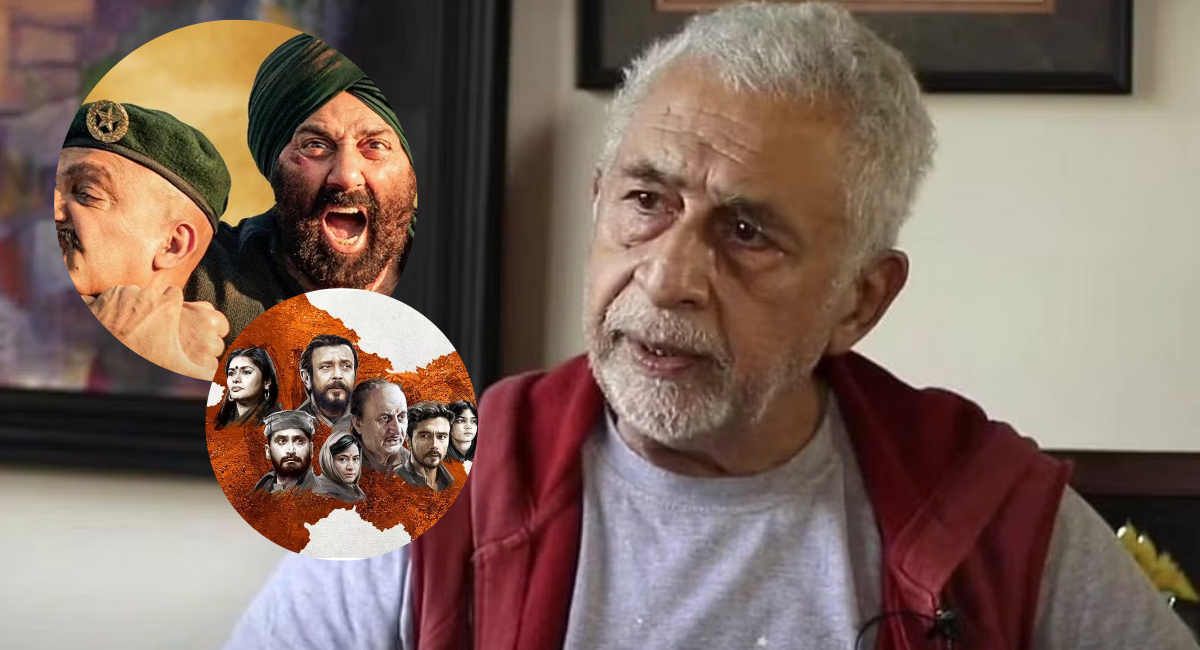 Naseeruddin Shah calls 'Gadar 2' and 'The Kashmir Files' jingoistic ...