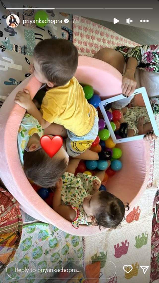 Priyanka Chopra and Preity Zinta's kids have an adorable playdate. PICS INSIDE - Masala.com