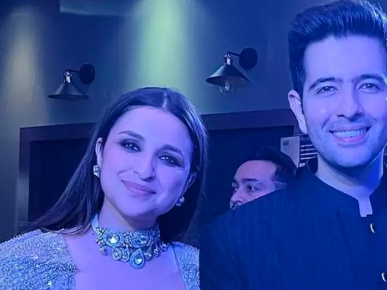 RagNeeti hitched: First picture of Parineeti, Raghav as newlyweds out ...