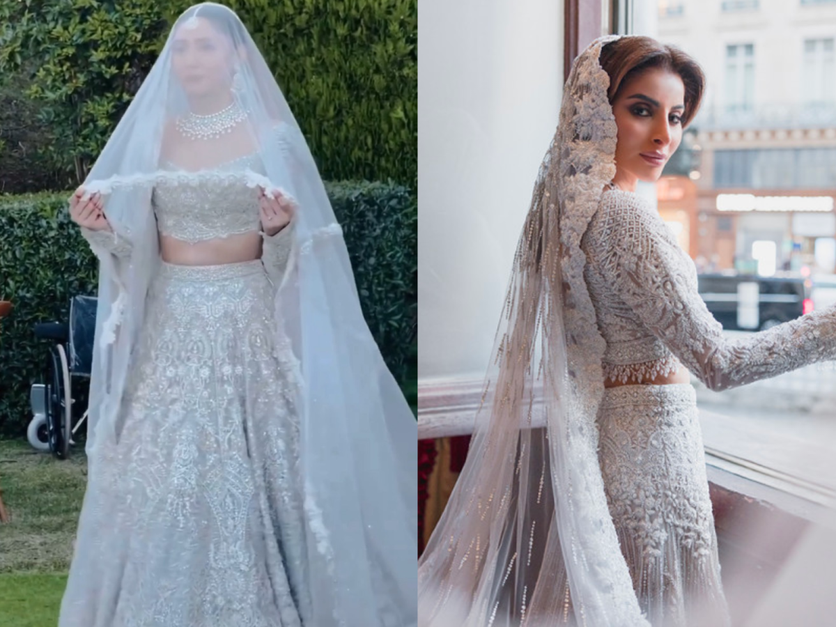 Mahira Khan's wedding outfit seems INSPIRED by Dubai Socialite Rosemin ...