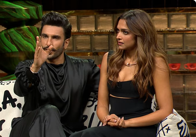 WATCH: Ranveer Singh and Deepika Padukone's SECRET engagement revealed on Koffee With Karan 8 ...