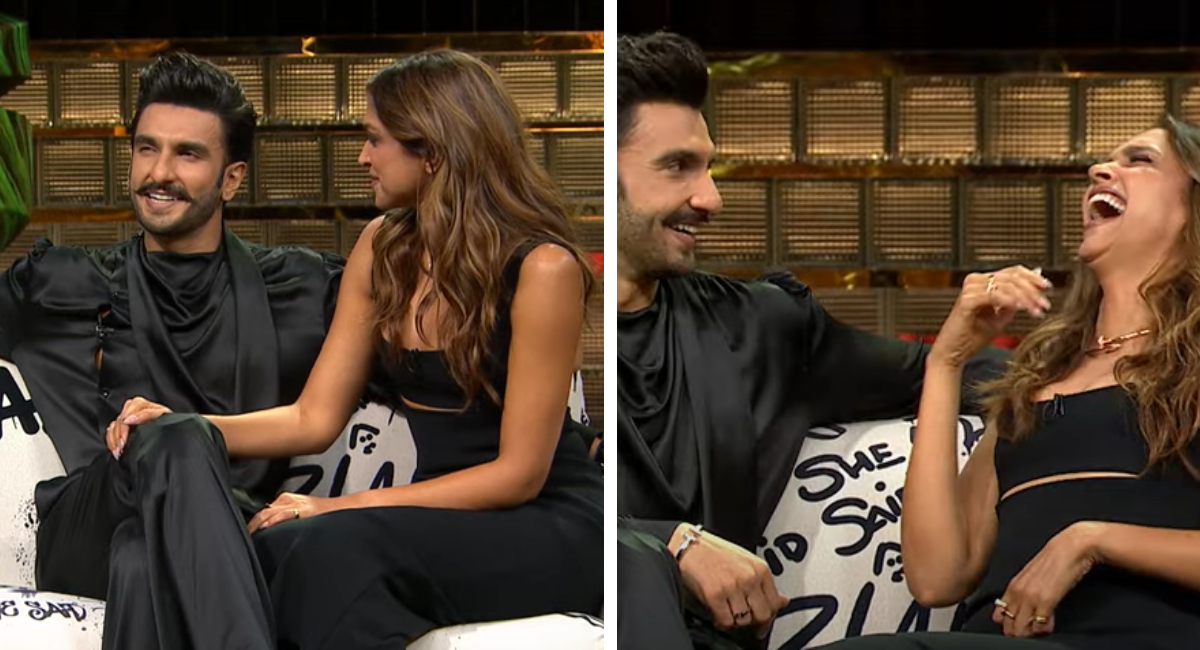 WATCH: Ranveer Singh and Deepika Padukone's SECRET engagement revealed on Koffee With Karan 8 ...