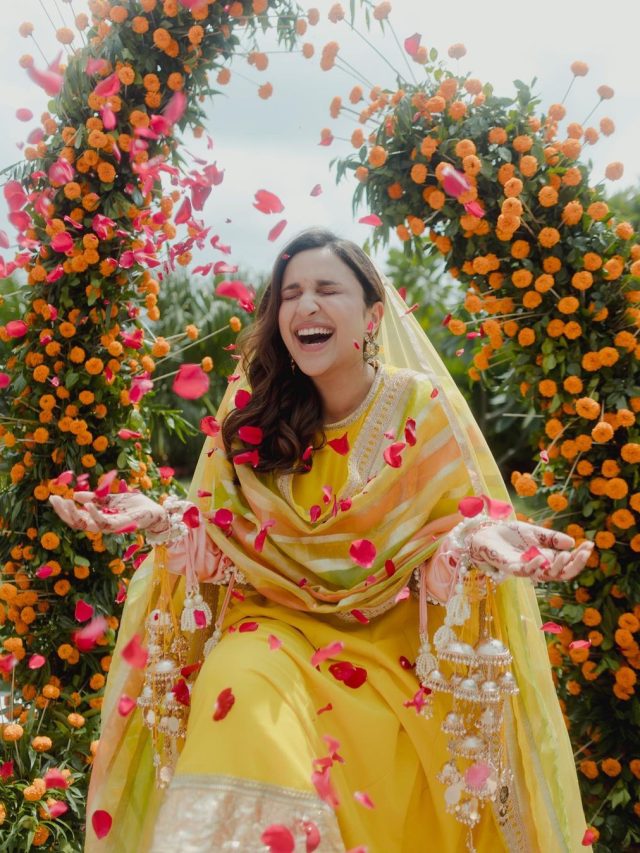 8 stunning shots from Parineeti Chopra's Choora ceremony - Masala.com