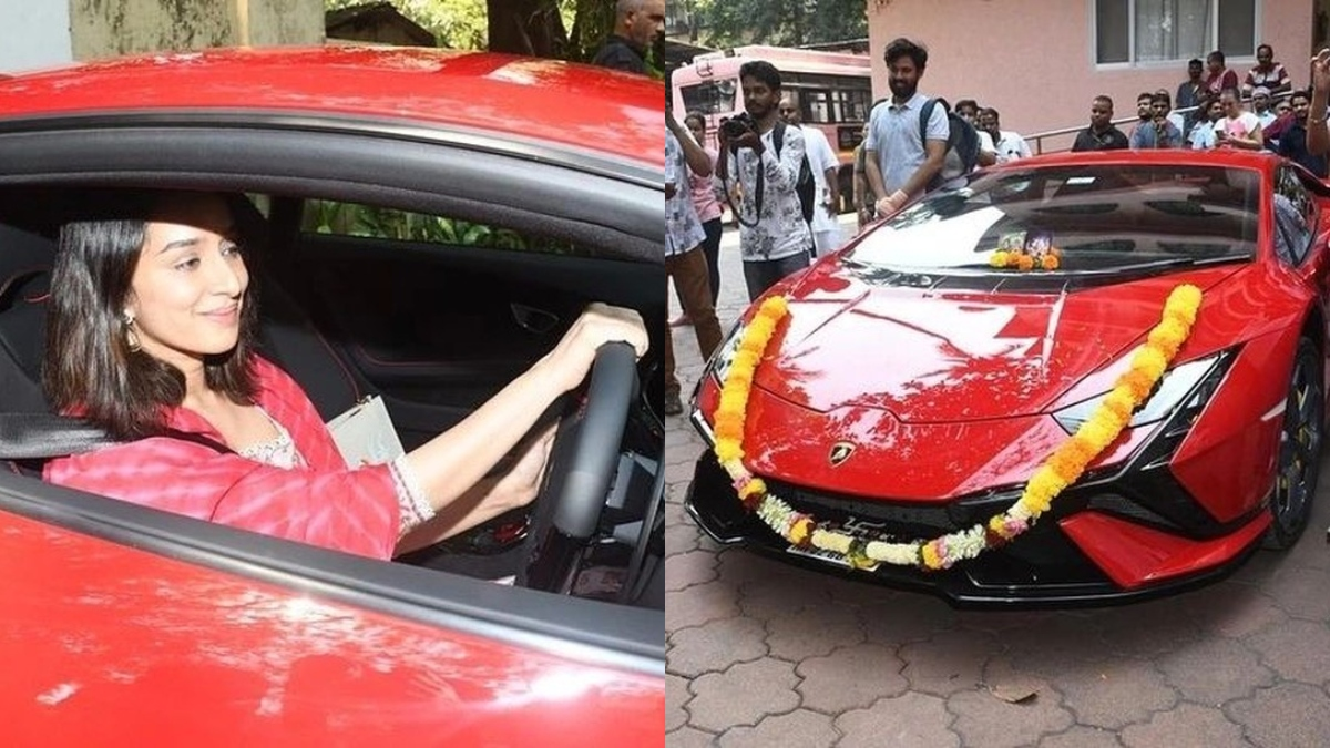 Shraddha Kapoor brings home brand new Lamborghini: Here's how much the ...