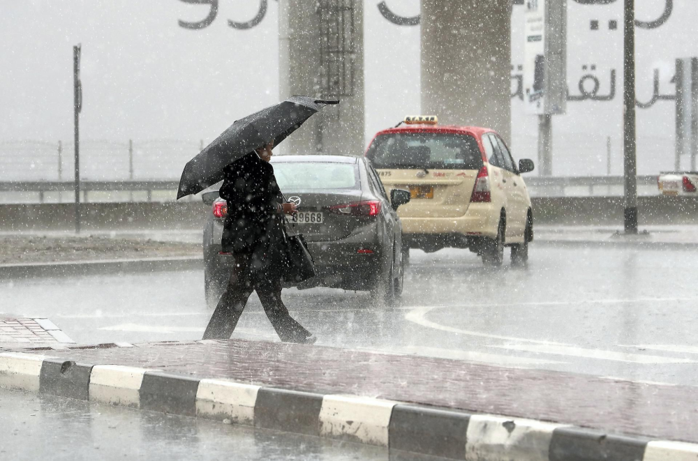UAE weather: Heavy rain in Dubai and Abu Dhabi, showers, thunder and ...