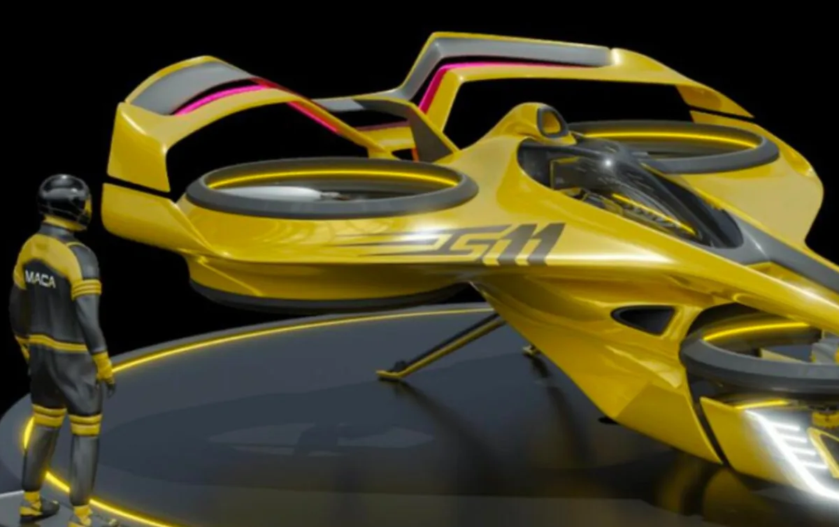 UAE's first flying car race 5m above ground level - Here's everything ...