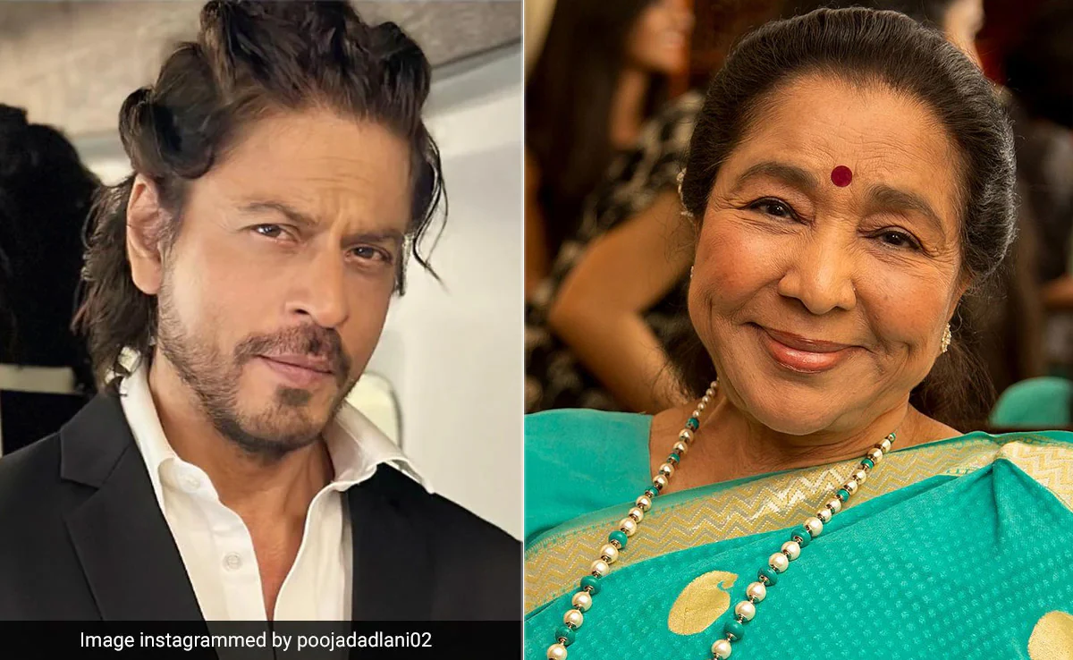 Fans gush over 'true gentleman' Shah Rukh Khan for THIS gesture towards Asha Bhosle at the ICC ...