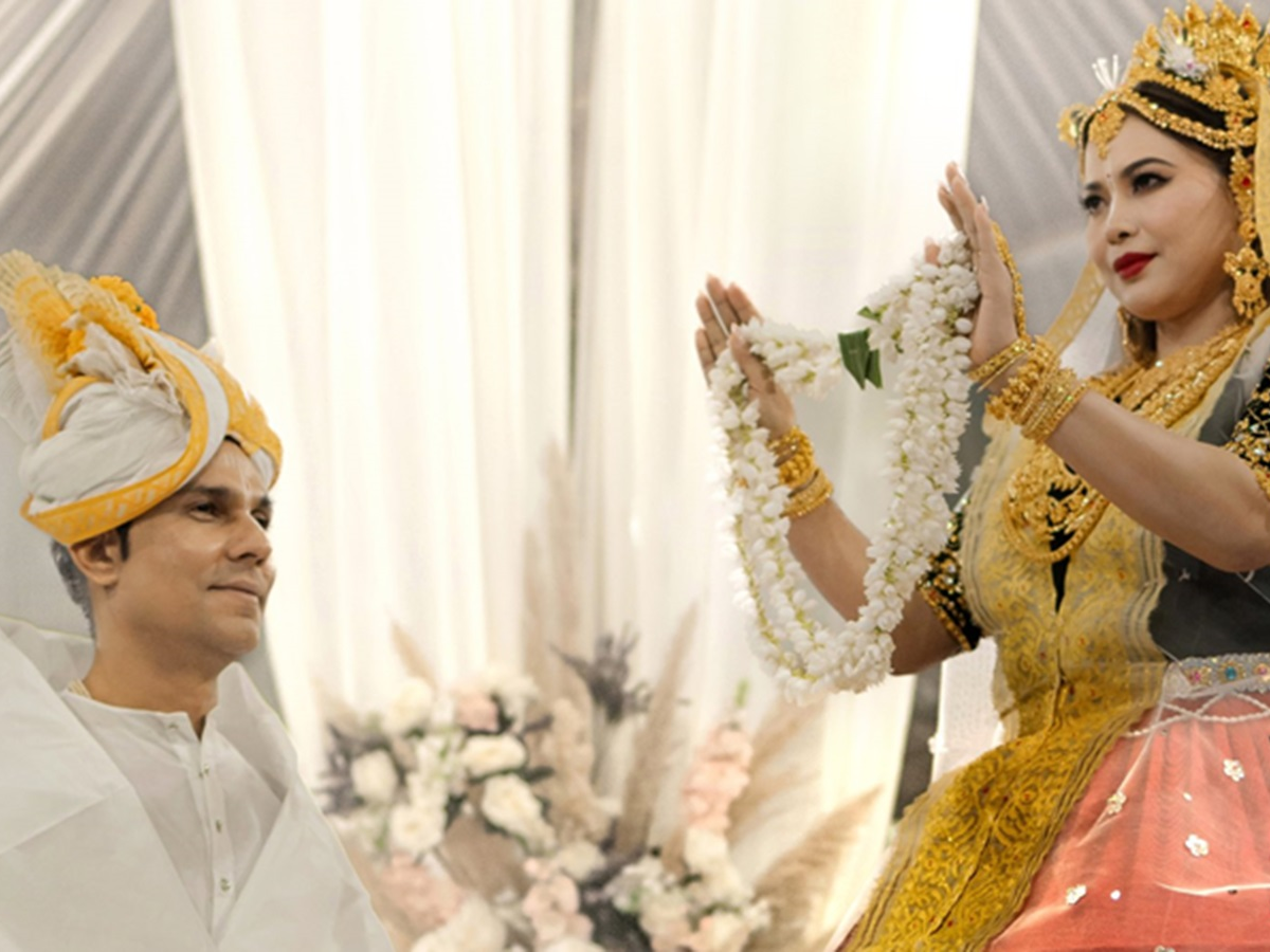 WATCH: Randeep Hooda and Lin Laishram's spectacular wedding celebration ...