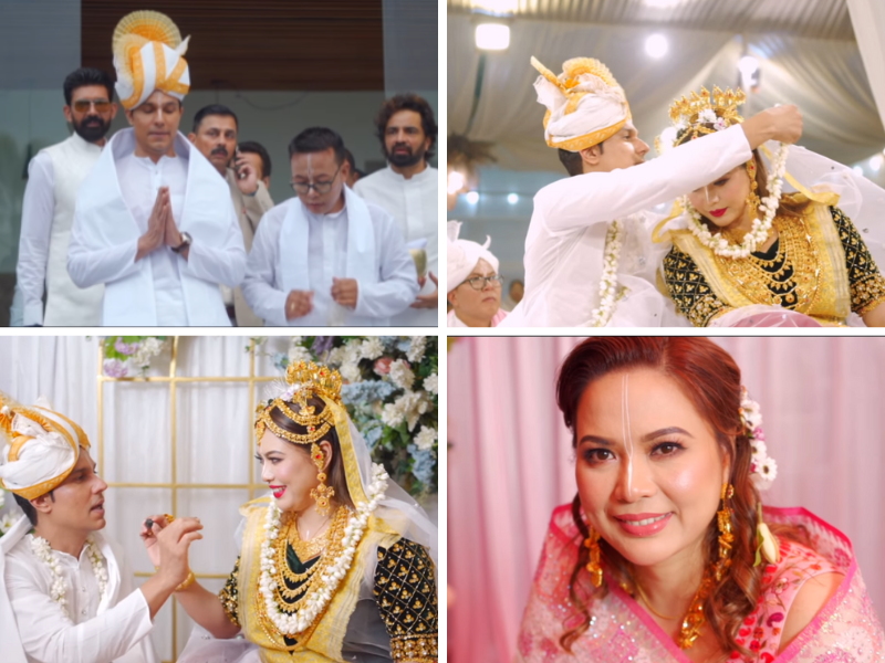 WATCH: Randeep Hooda and Lin Laishram's spectacular wedding celebration ...