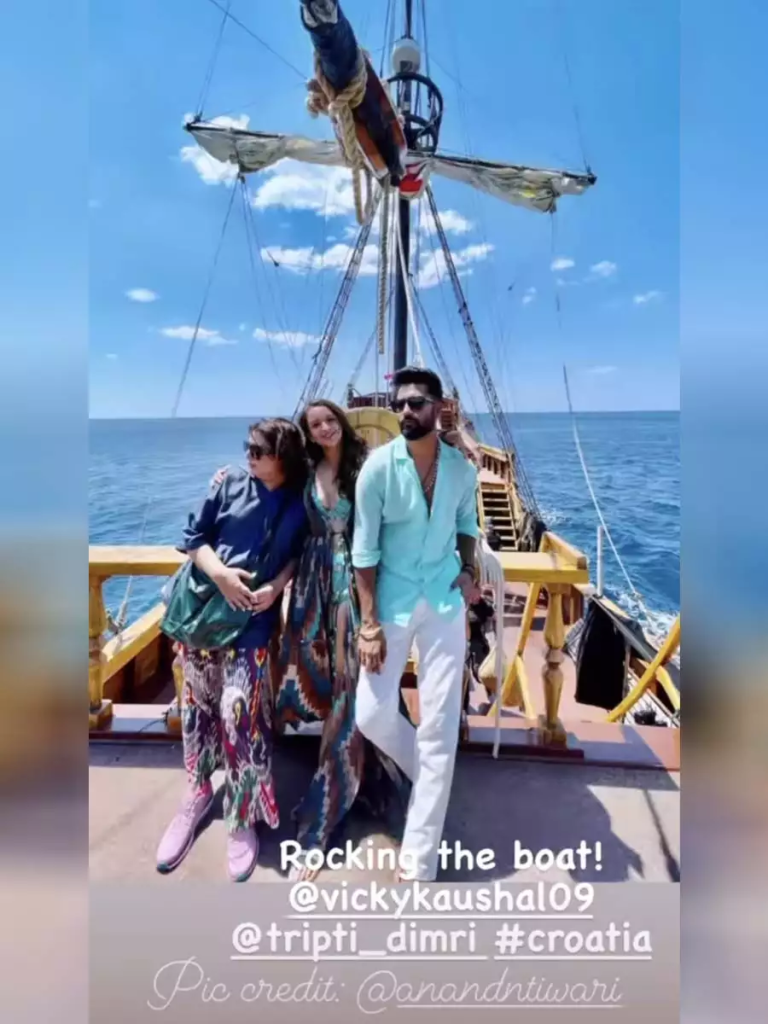 Vicky Kaushal romances Animal sensation Tripti Dimri in Croatia - See the VIRAL pics here ...