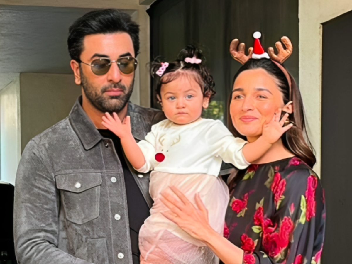 Ranbir Kapoor and Alia Bhatt reveal daughter Raha's face for the 1st time- and she is ADORABLE ...