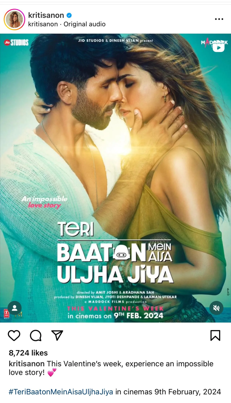 Kriti Sanon had the PERFECT reaction to finding out she's playing a robot in TBMAUJ - Masala.com