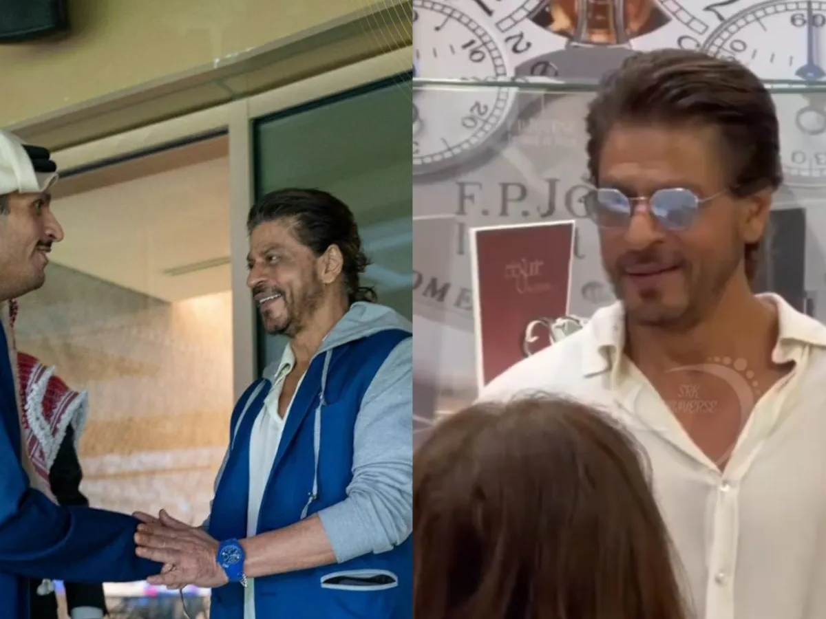 In pictures: Superstar Shah Rukh Khan meets Qatari prime minister ...