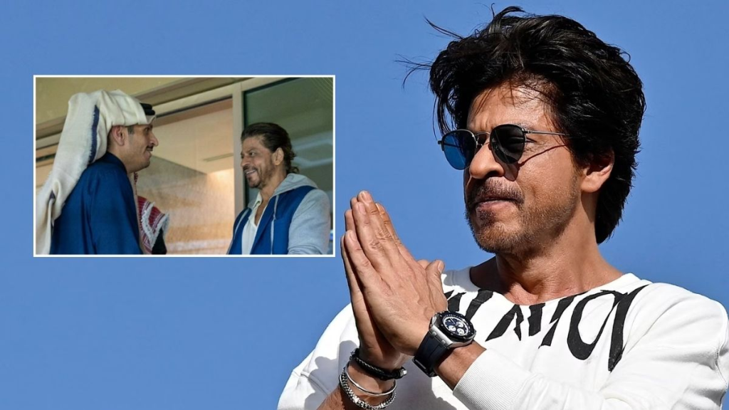 In pictures: Superstar Shah Rukh Khan meets Qatari prime minister ...