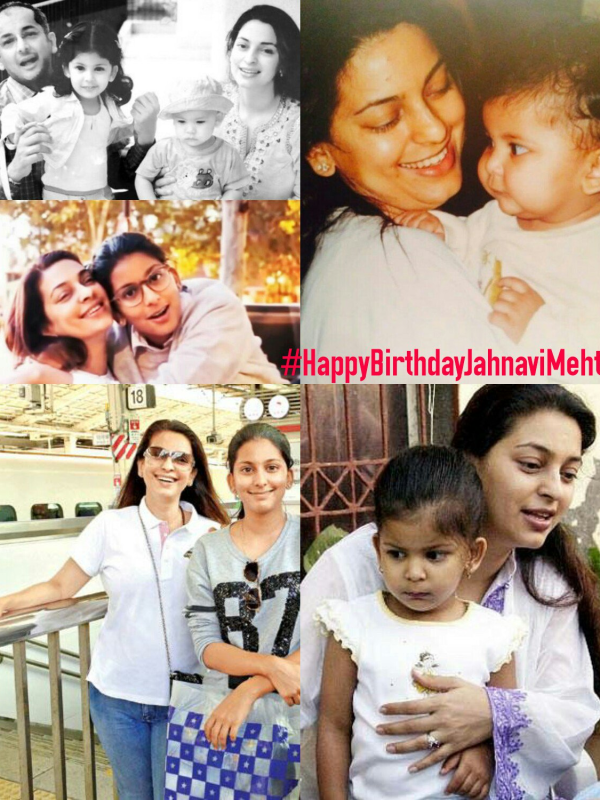 Juhi Chawla is celebrating daughter Jahnavi Mehta's 23rd birthday with ...