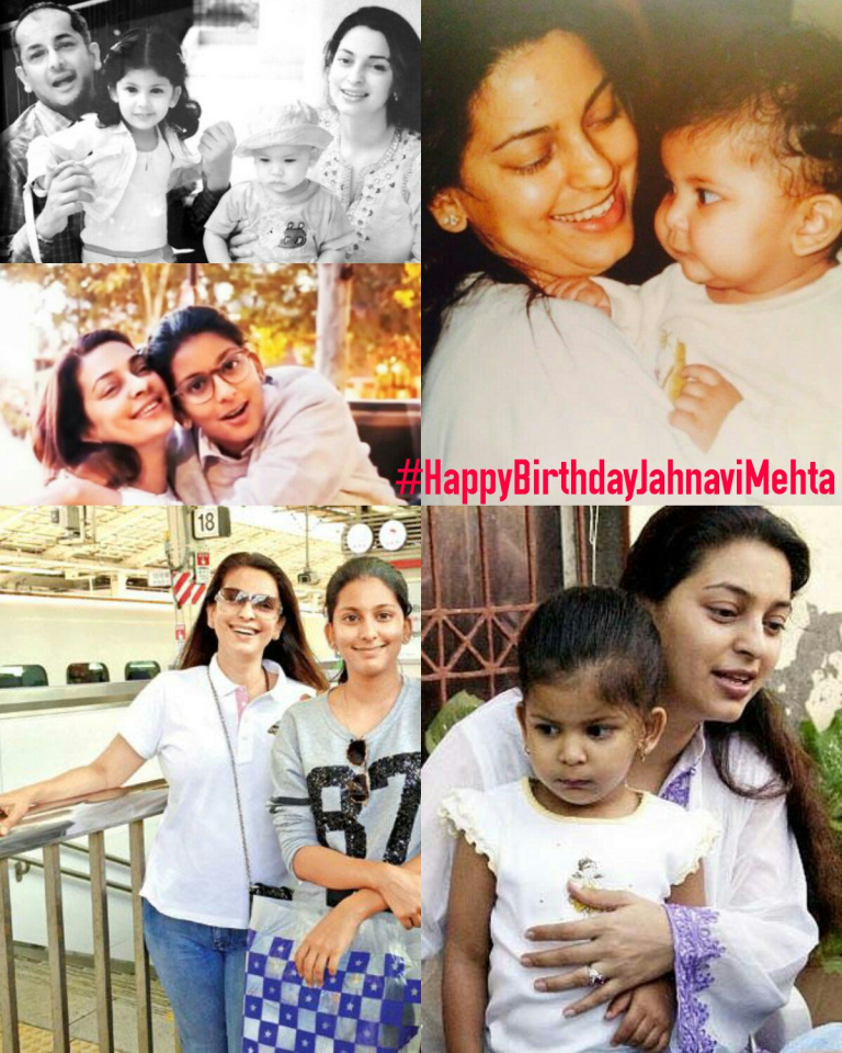 Juhi Chawla is celebrating daughter Jahnavi Mehta's 23rd birthday with ...