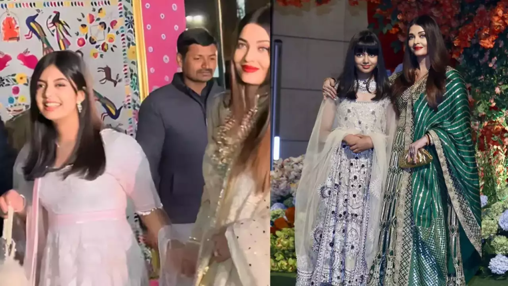 Aaradhya Bachchan flaunts new hairstyle at the Ambani wedding; fans say ...
