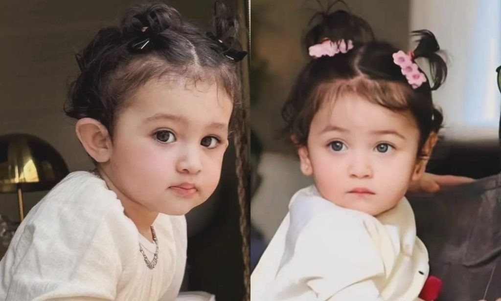 Atif Aslam's daughter called Raha's clone by netizens! See for yourself ...
