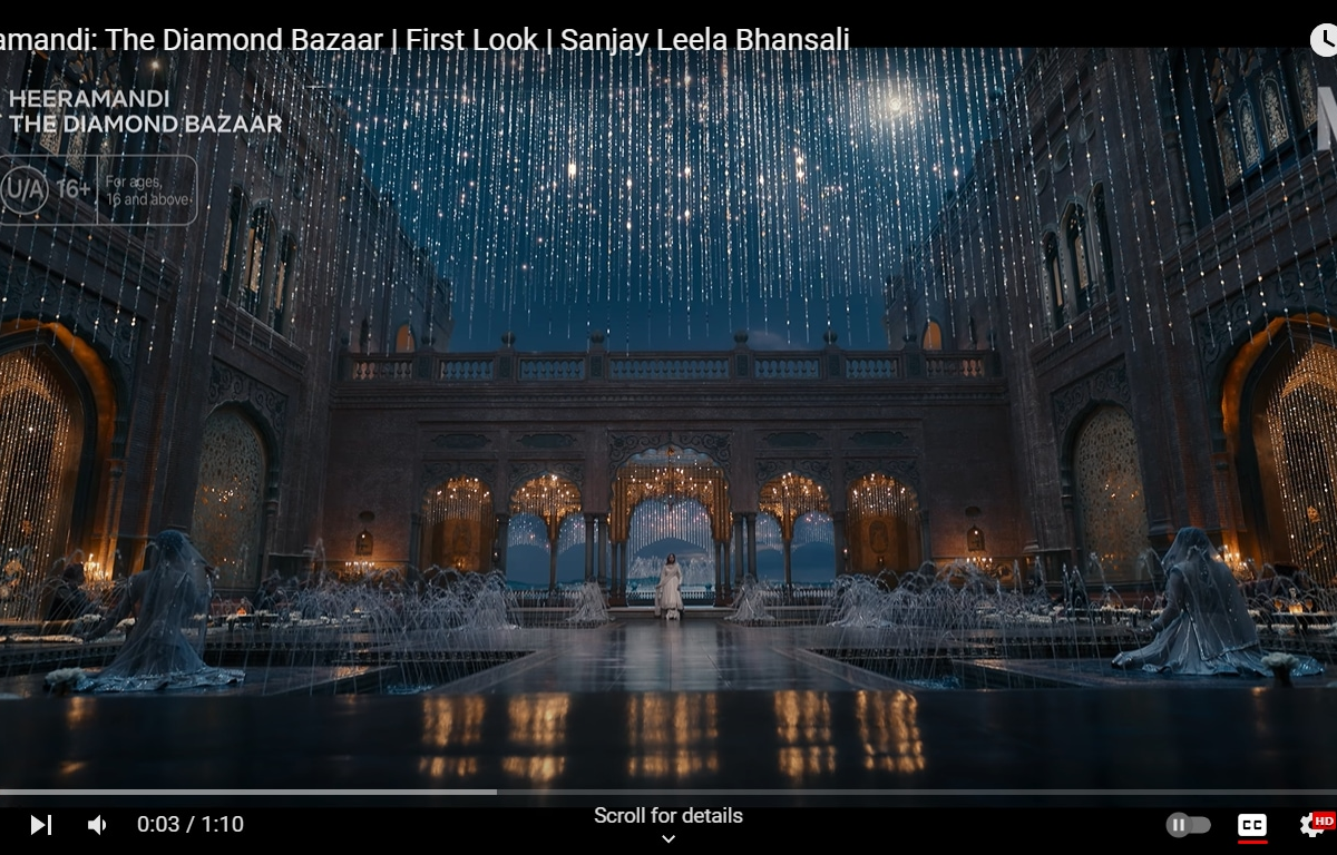 How did Sanjay Leela Bhansali make his biggest set yet for 'Heeramandi: The Diamond Bazaar ...