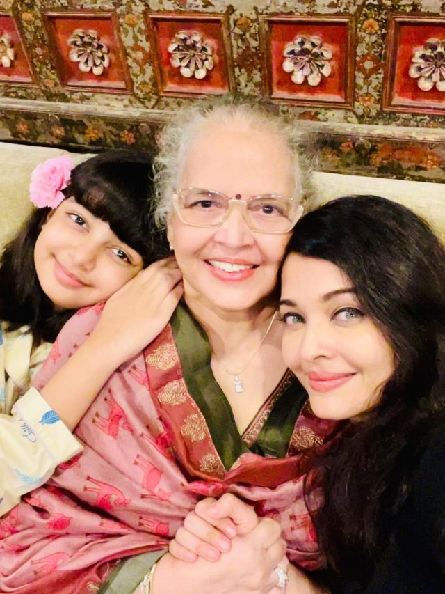 Aishwarya Rai shares pics on mom Brinda Rai's birthday - Check out ...