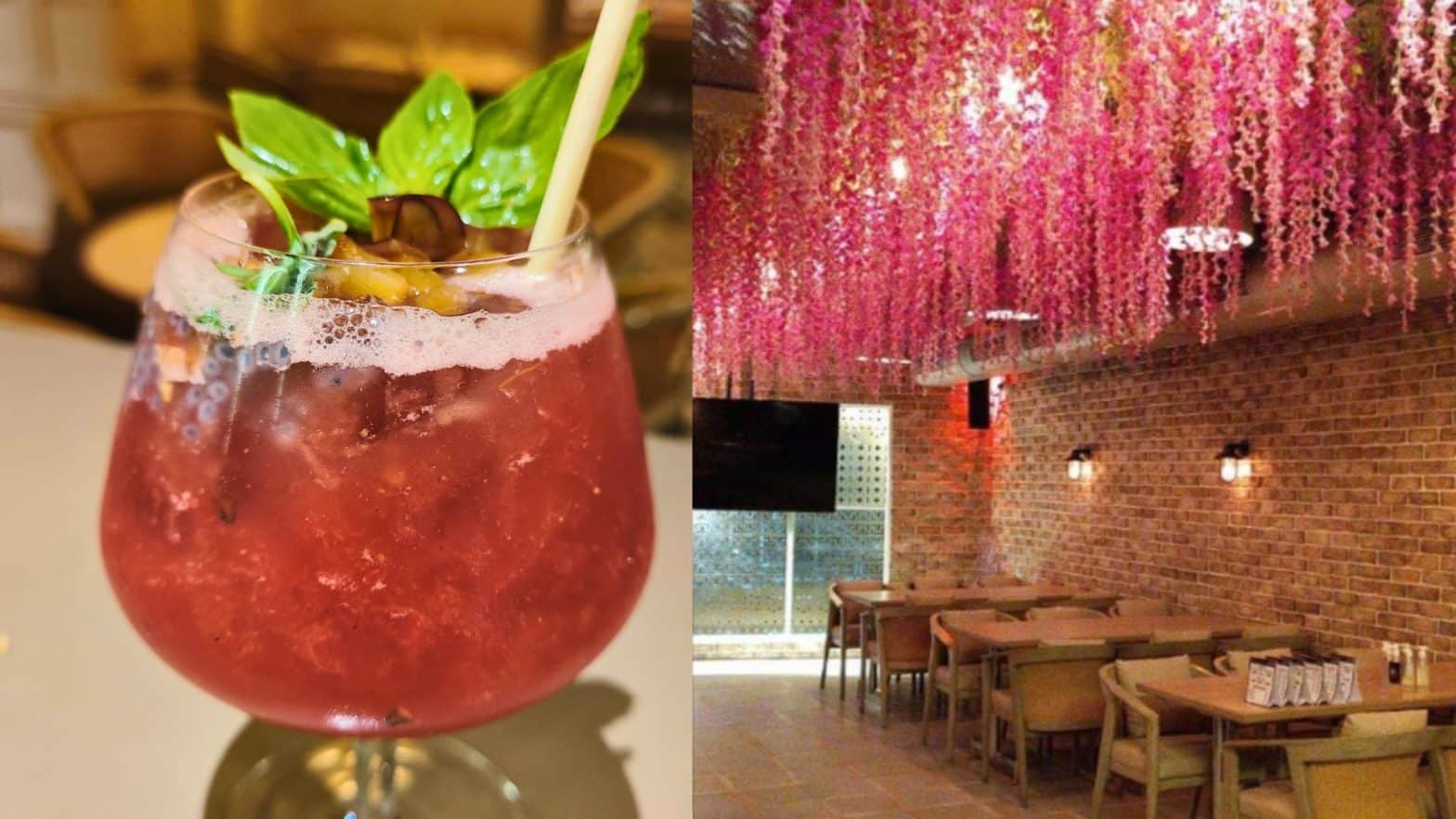 Pink Bellini: Cocktails and chic decor? Yes please!