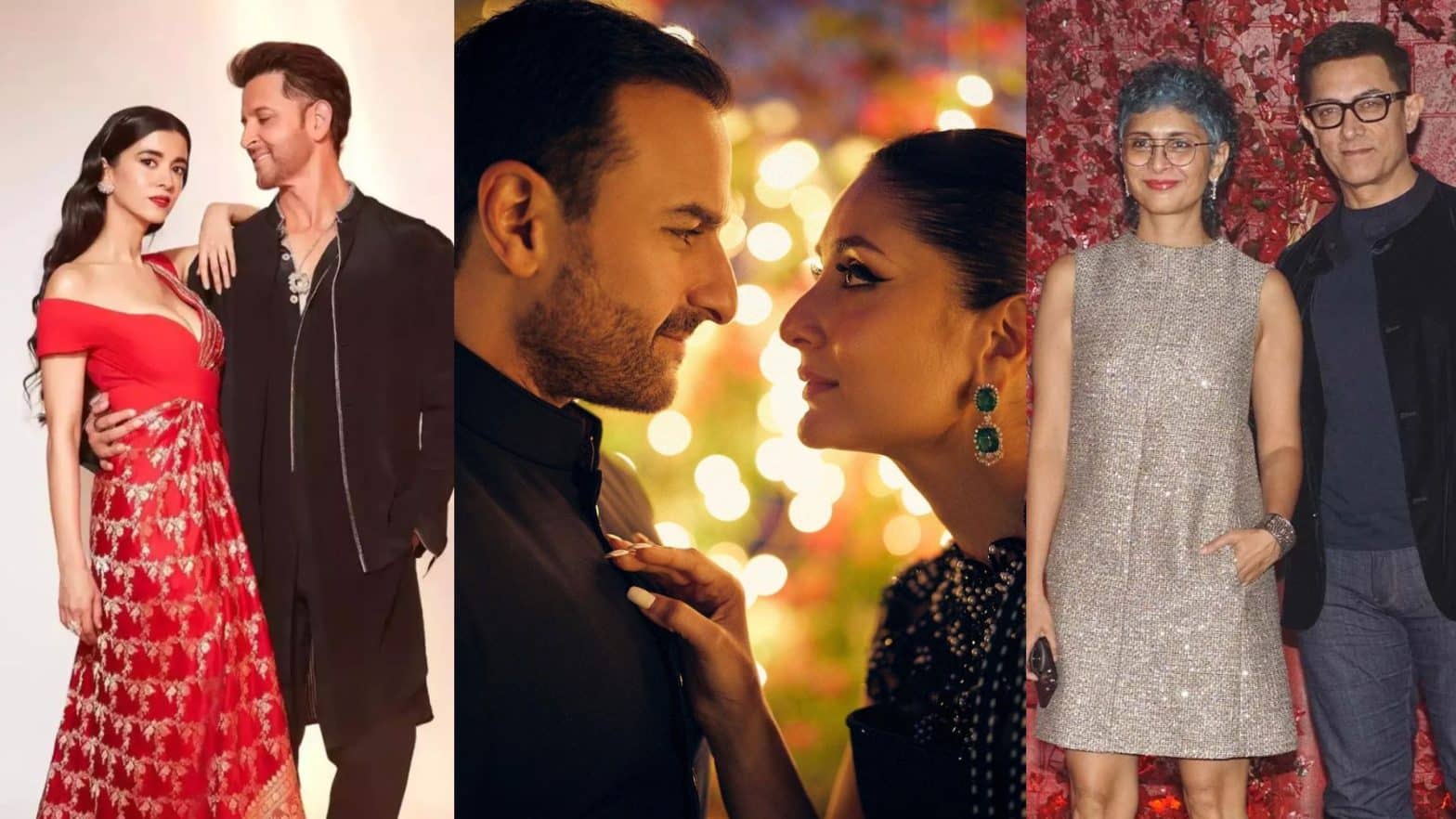 Hrithik Roshan-Saba Azad, Aamir Khan-Kiran Rao, Saif Ali Khan-Kareena Kapoor Khan: List of ...