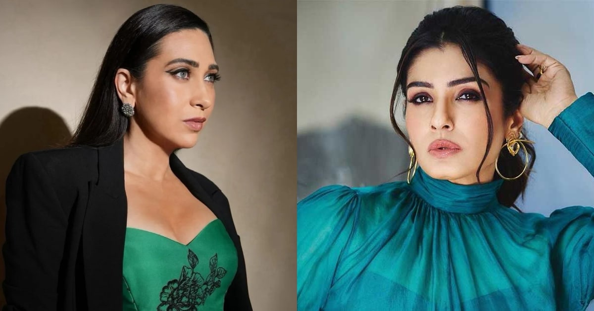 When Raveena Tandon and Karisma Kapoor were tied to a pole until they ...