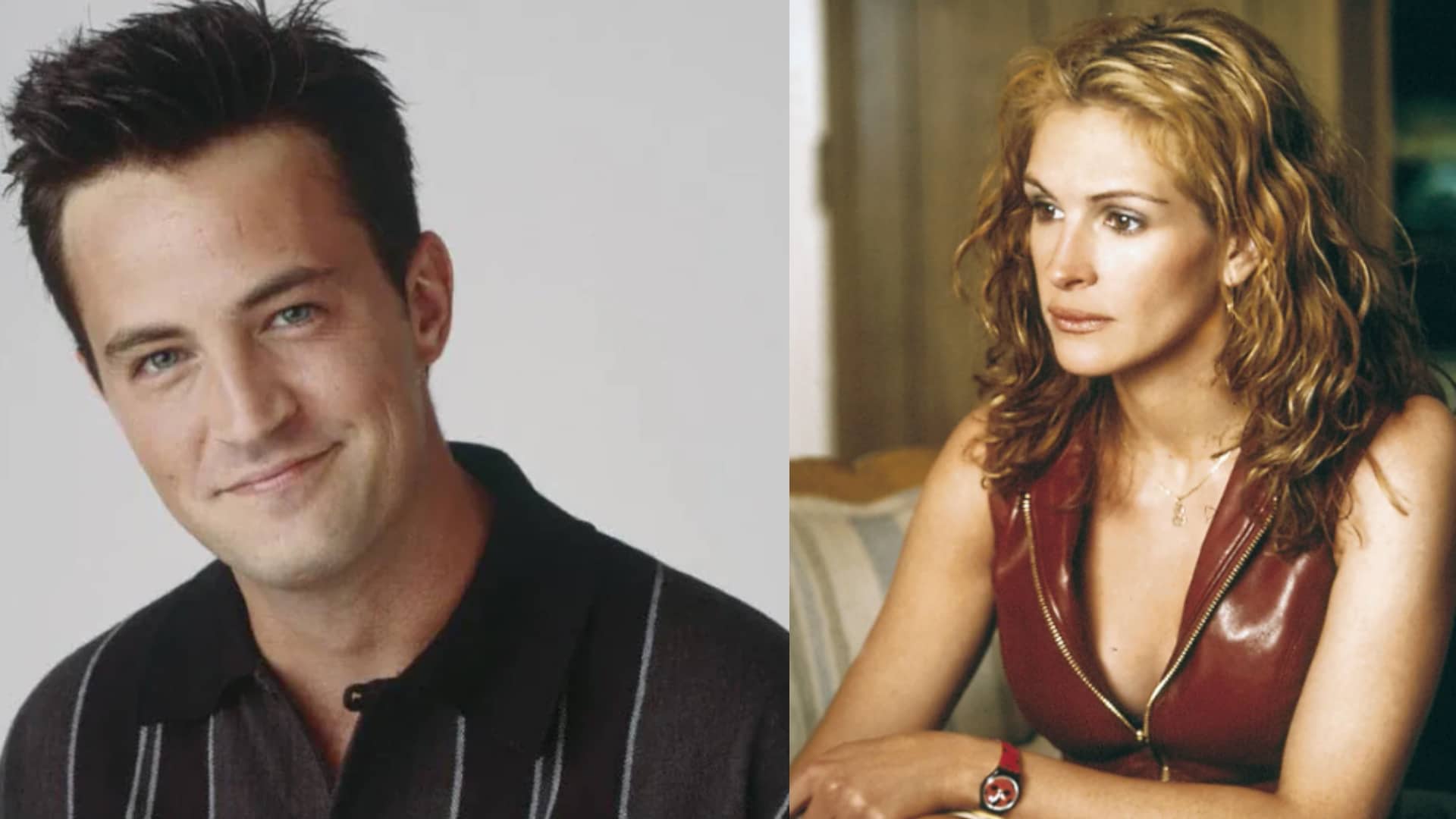 When Matthew Perry dated Julia Roberts in 1995 during the peak of ...