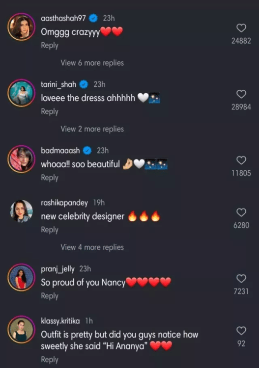 Ananya Panday stuns in a gorgeous white gown by Nancy Tyagi and social media sensation's fans ...