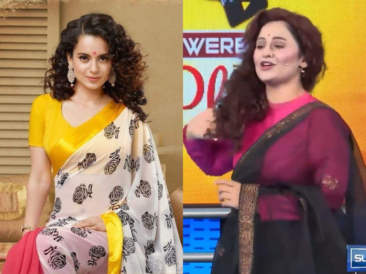 Kangana Ranaut gets mimicked by a Pakistani woman on a TV show, desis ...