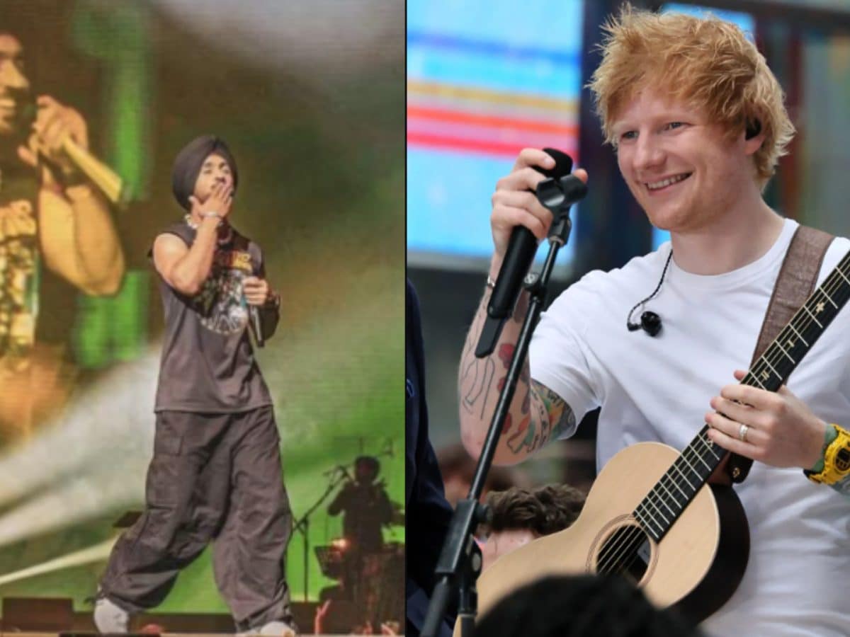Diljit Dosanjh's Dil-Luminati Tour: Ed Sheeran comes up with ...