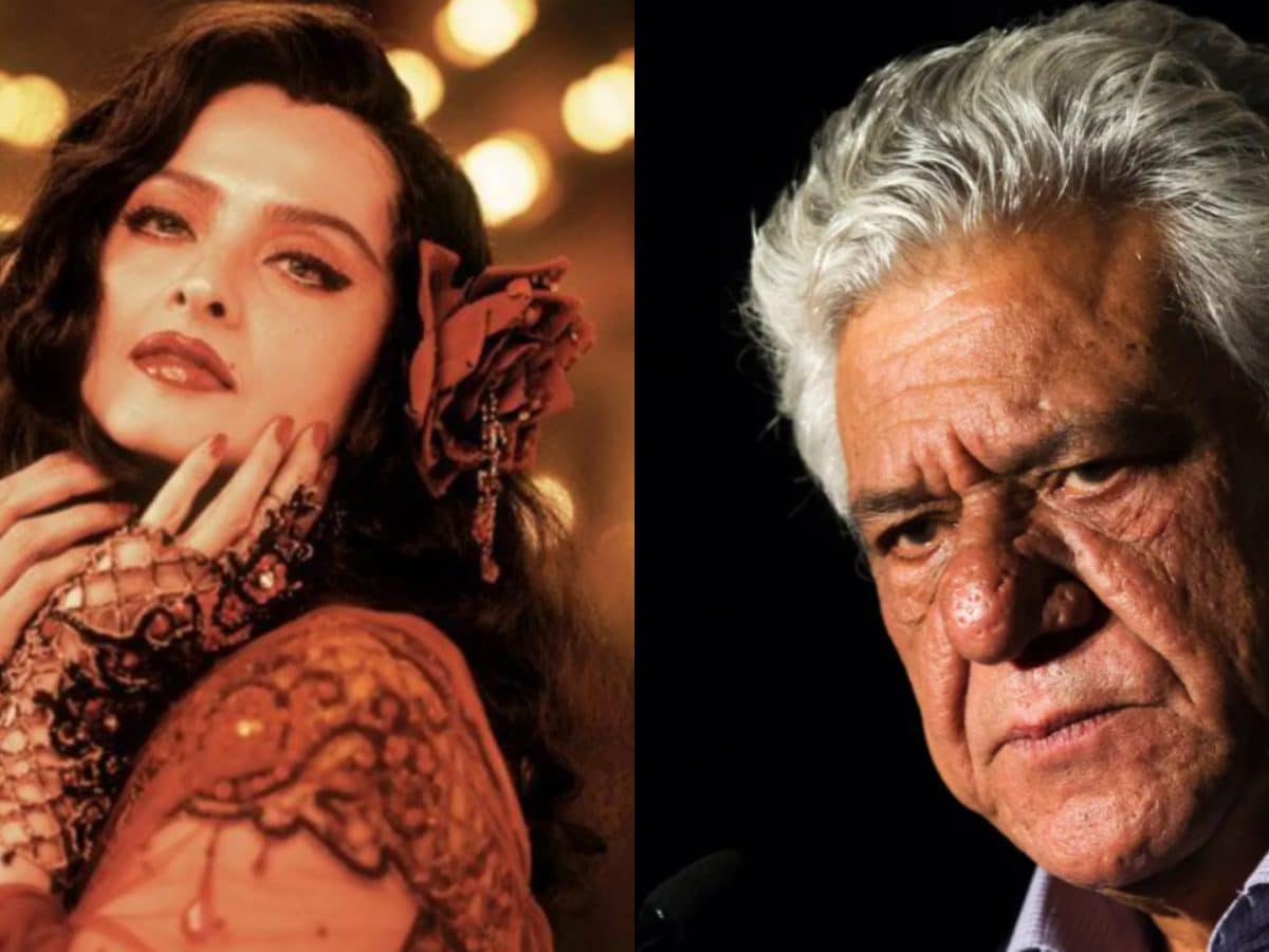 When Rekha and Om Puri got carried away while filming a lovemaking ...