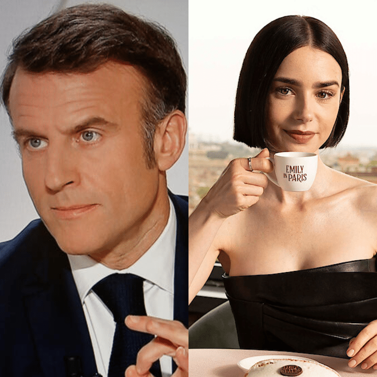 “Emily in Paris” in Rome doesn‘t make sense, quips France’s President ...