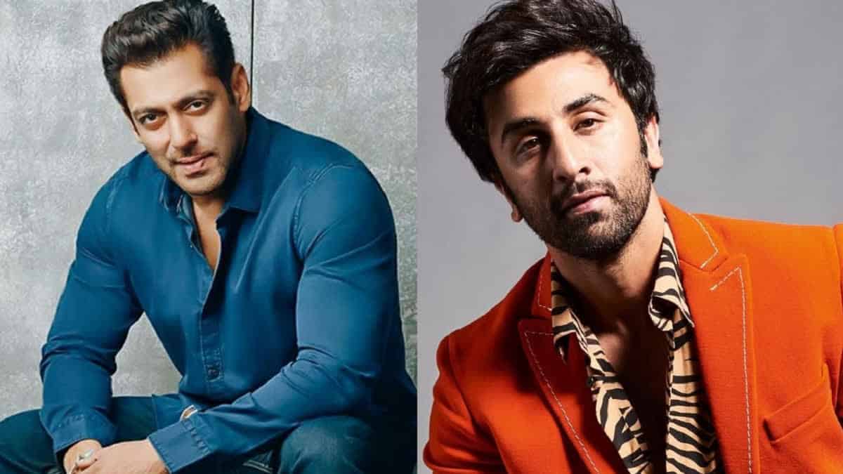 When Salman Khan surprised Ranbir Kapoor with a hand-painted portrait ...